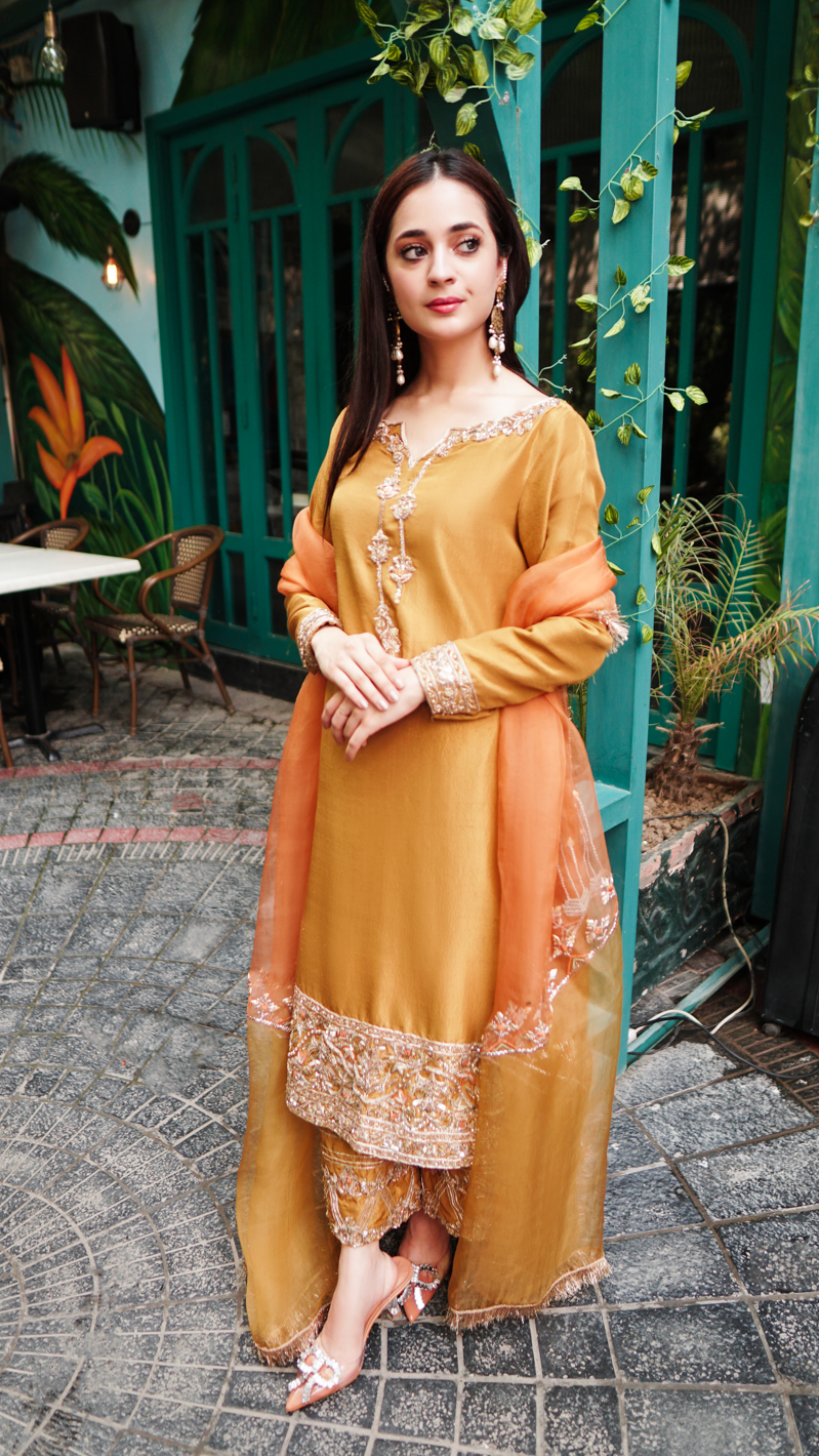 Tangerine-best fashion designer-pakistan-lahore-ayeshaandusman – Ayesha ...